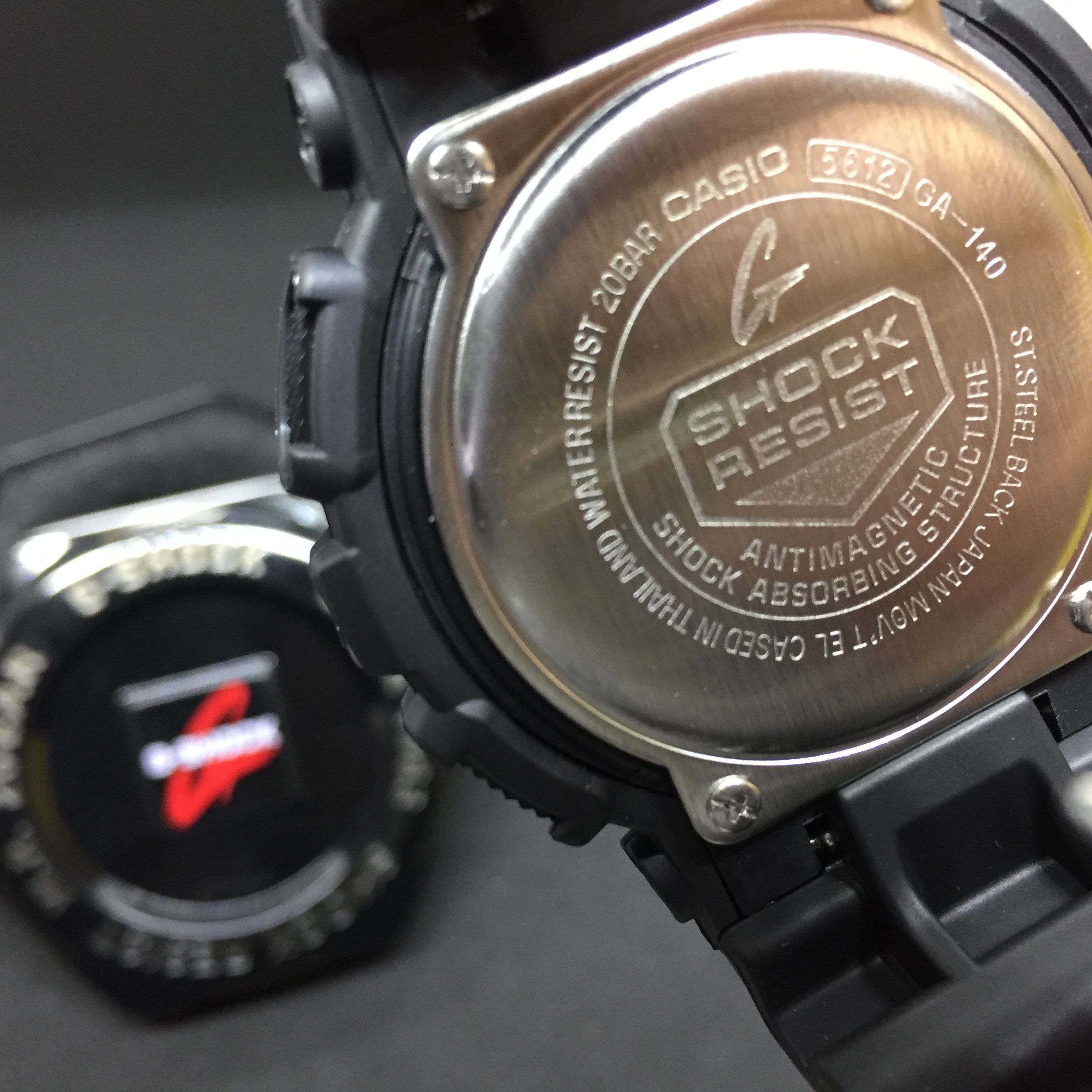 Relógio Casio G-SHOCK GA-140-1A4DR - GMT-3 Loja