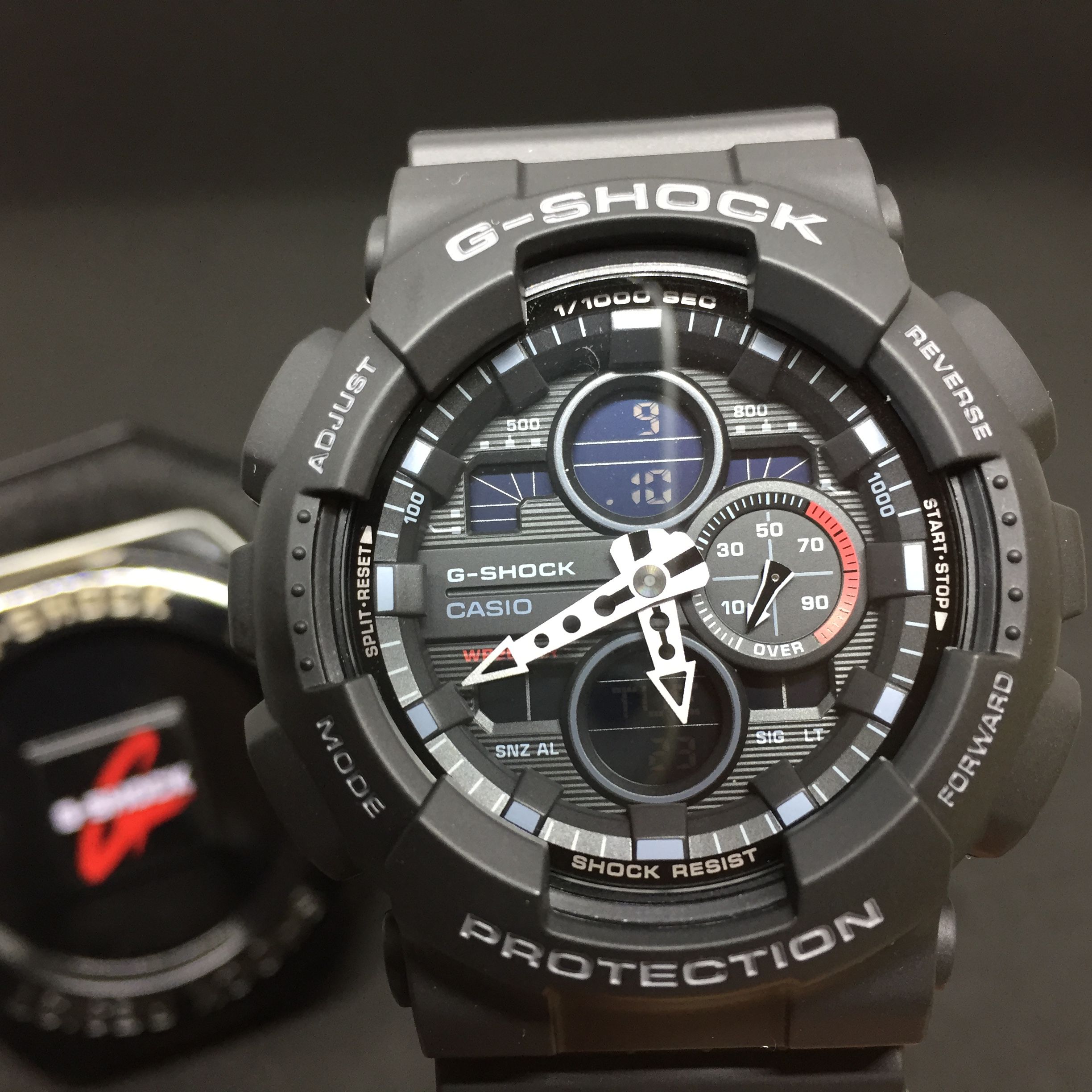 Casio G-SHOCK GA140-1A1DR - GMT-3 Loja