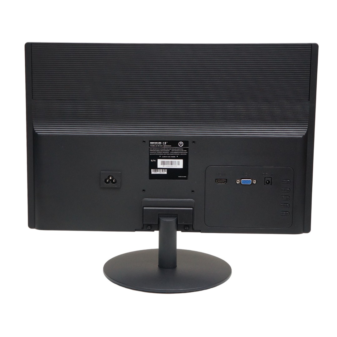 MONITOR LED 19 BRAZILPC M19WR SLIM WIDESCREEN - Brazil PC