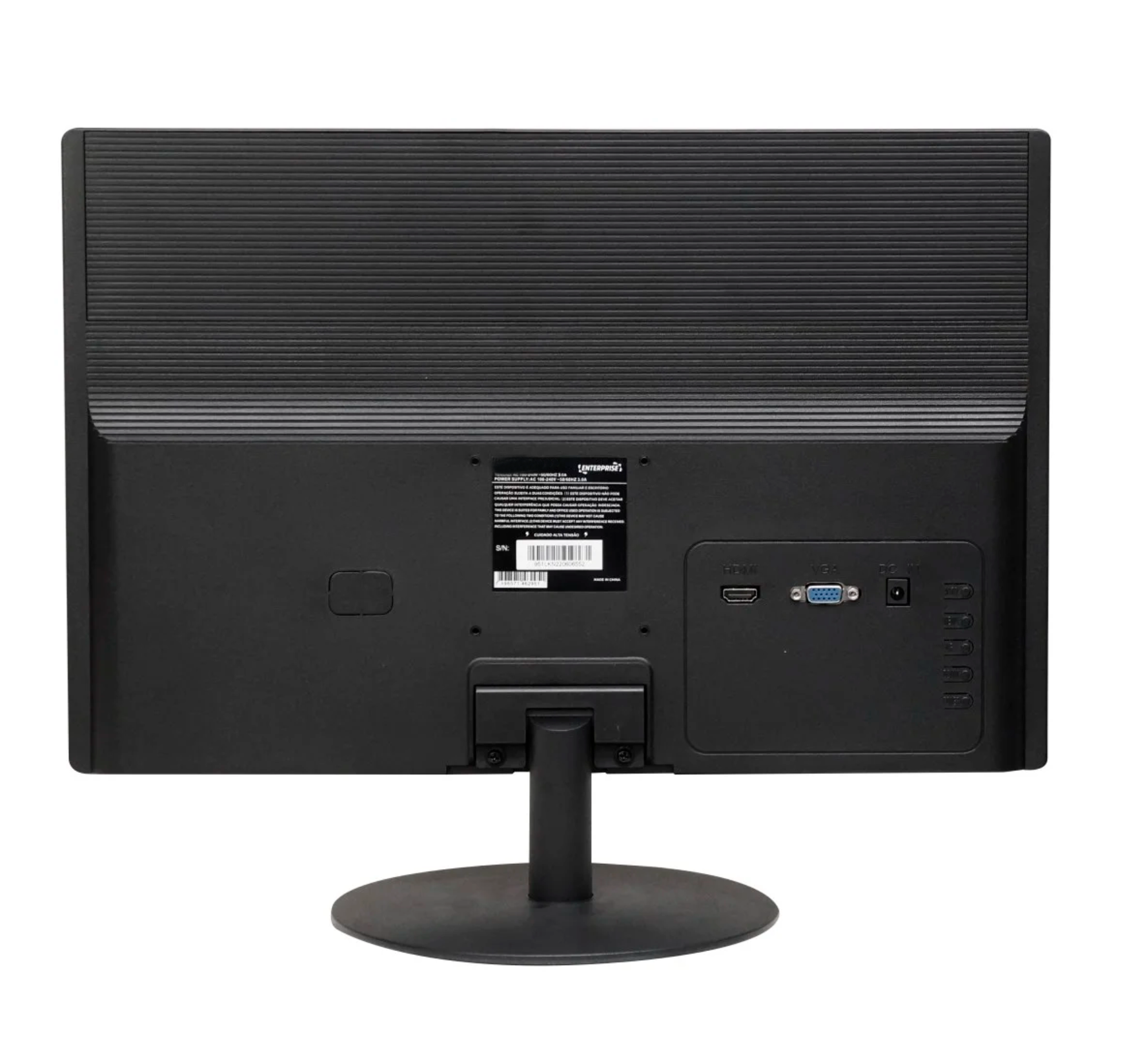 MONITOR LED 20 ENTERPRISE 20WER-KAN 75Hz PRETO WIDESCREEN - Brazil PC