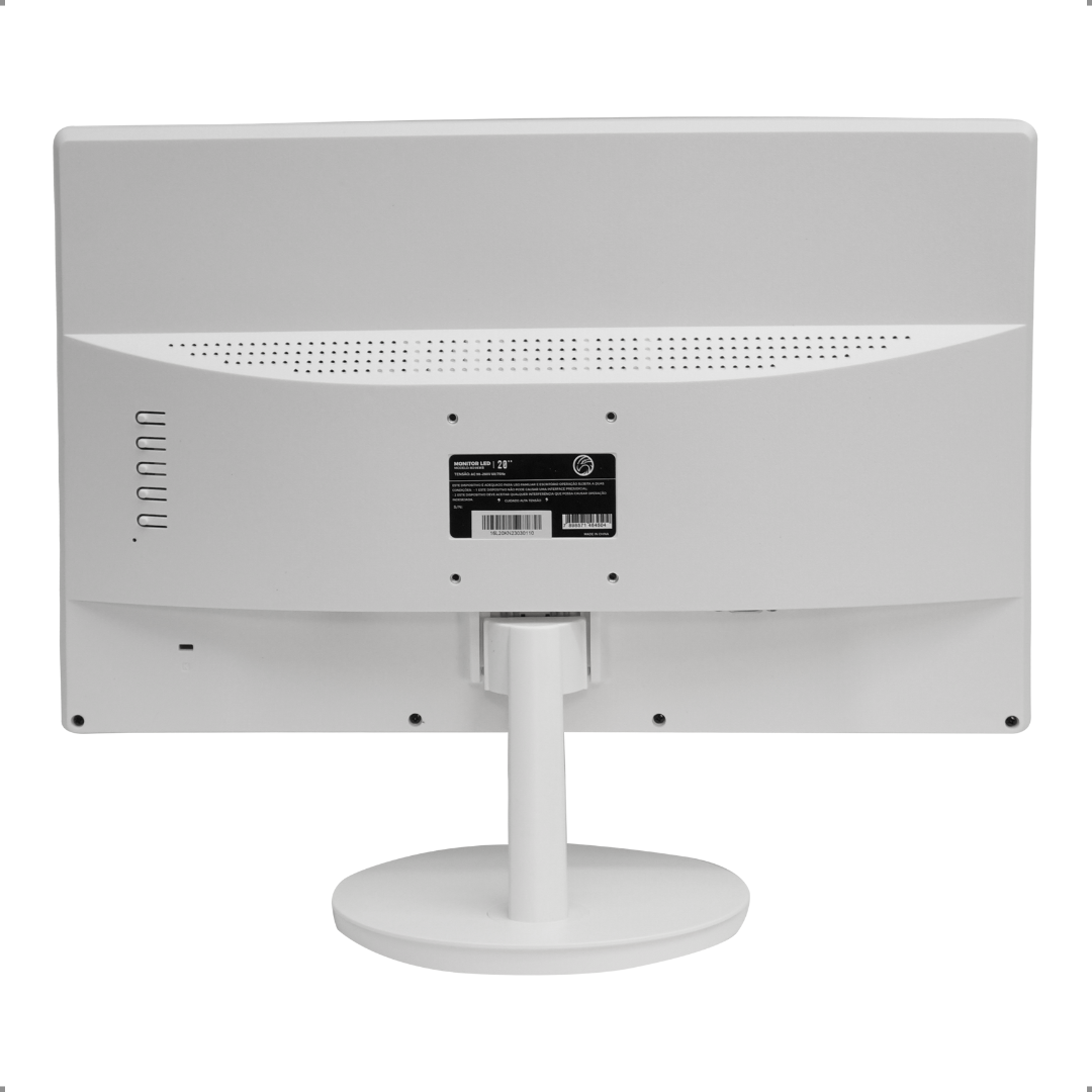 MONITOR LED 20 BRAZIL PC M20KWB BRANCO - Brazil PC