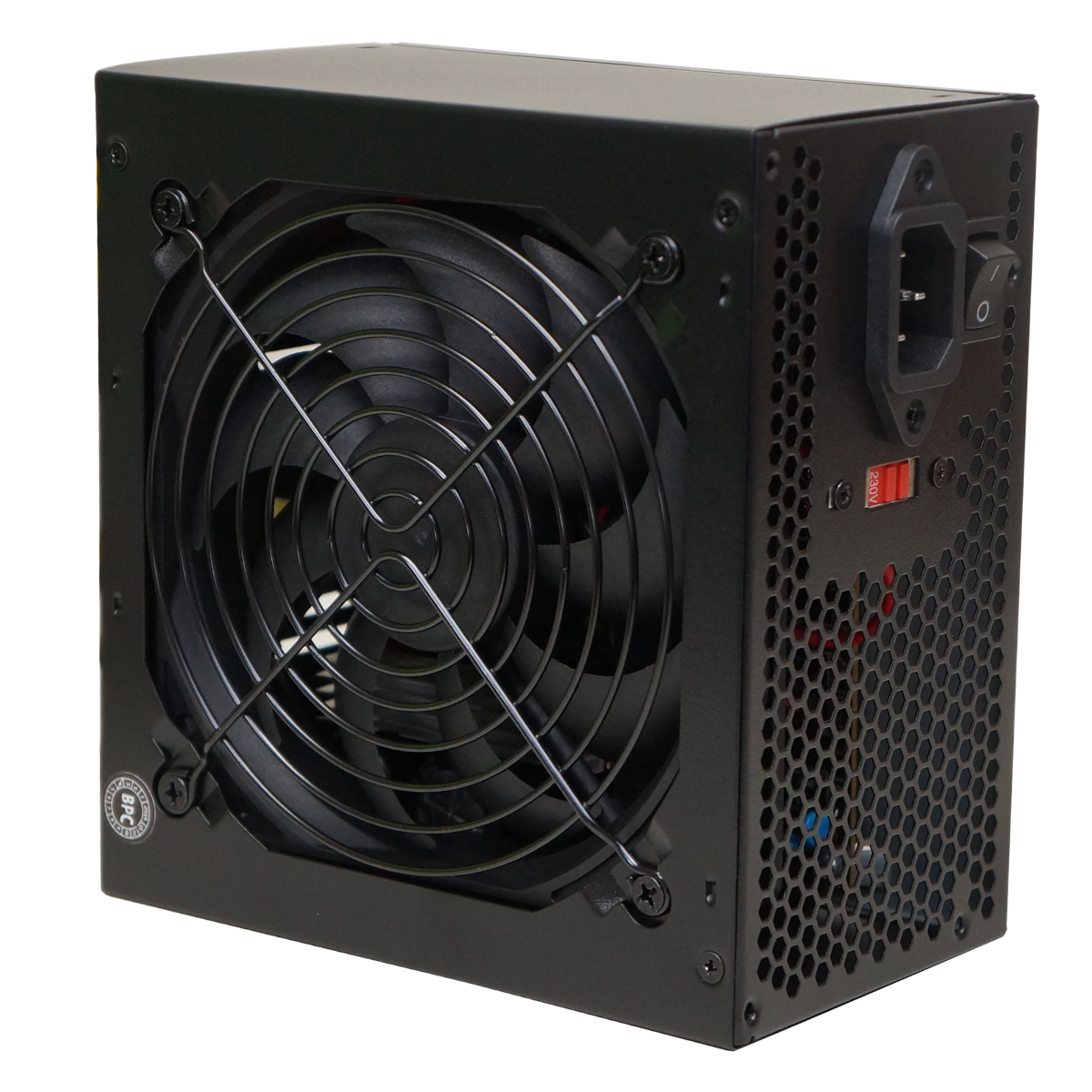 FONTE ATX 600W BRAZILPC BPC/6350-SMT 24 PINOS - Brazil PC