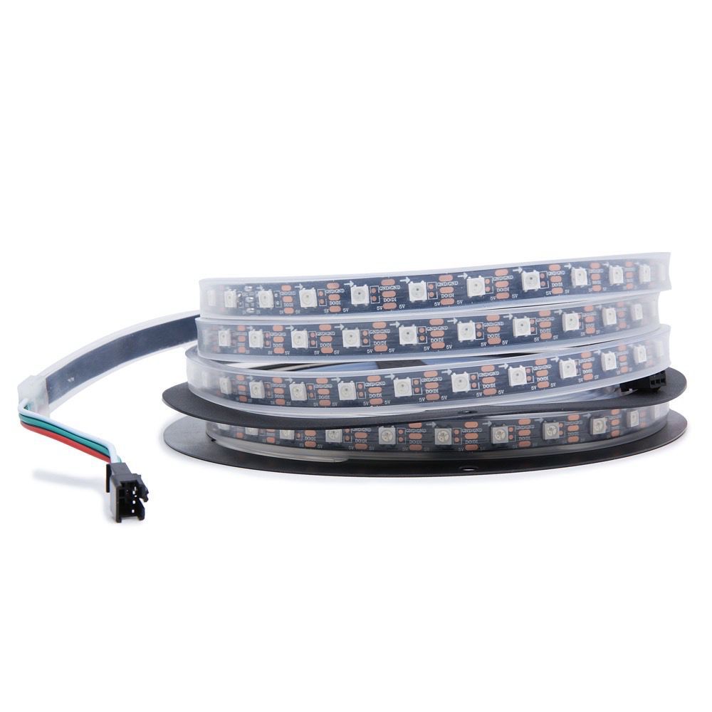 Fita LED 2812 RGB Digital Endereçavel 5v 60 LED IP67 5 Metros - Planet ...