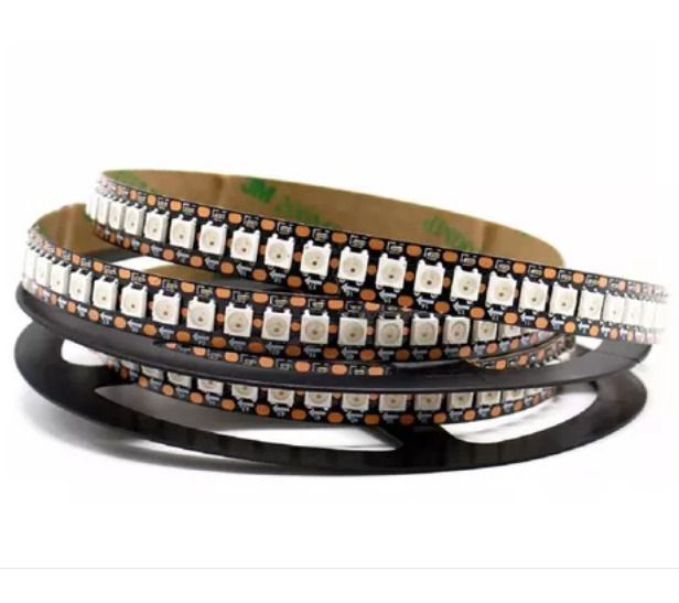 Fita LED 2812 RGB Digital Endereçavel 5v 144 LED IP20 1 Metro - Planet ...