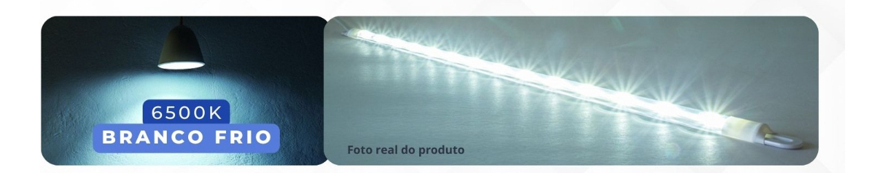 KIT 5 Barra LED 10W 50cm Geladeira Expositora Freezer 220V IP67 6500K ...