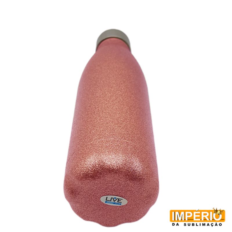 Garrafa Glitter Rosa Pink 500 ml - Império da Sublimação | A Melhor ...