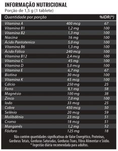 Policomplex A a Z 30tabs - New Millen - Club Vitta Suplementos