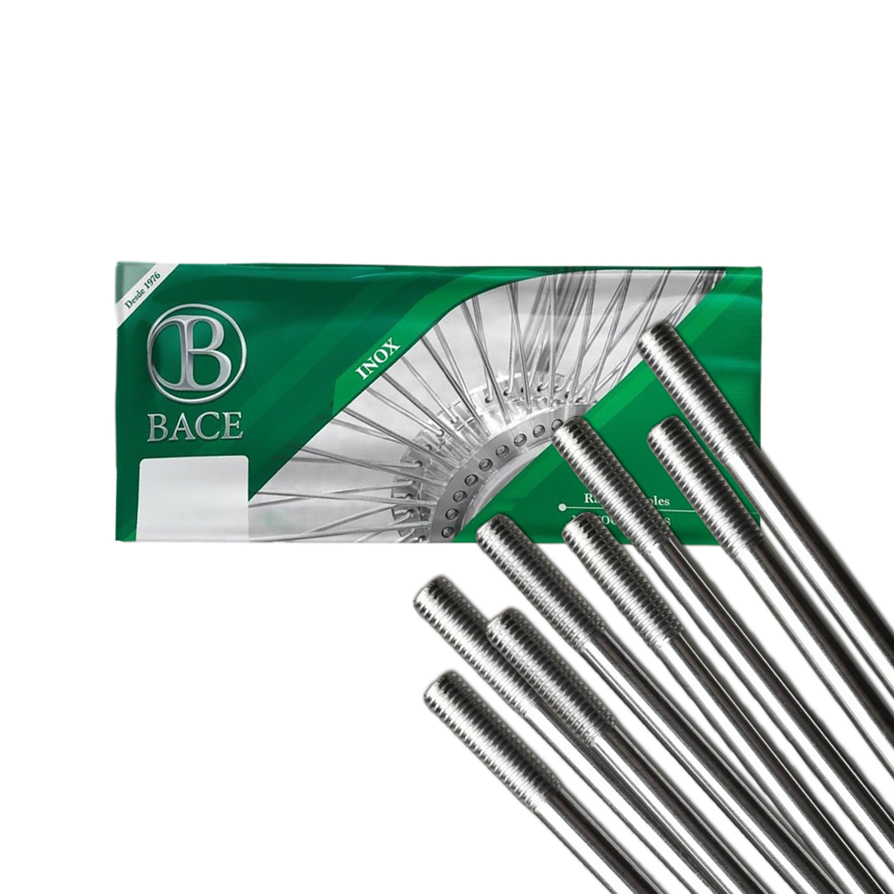 Jogo de Raios Aço Inox Polido 3,5mm Bace Dianteiro e Traseiro Crf 150 F ...