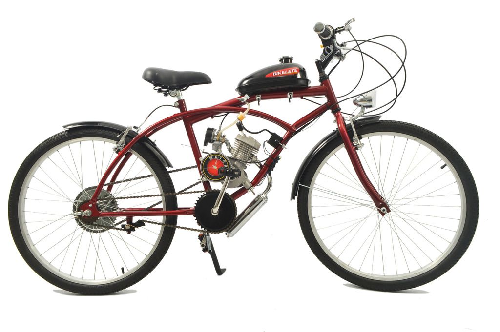 Bicicleta Motorizada Caiçara Sport 80cc Kit Motor Moskito - Vermelha ...