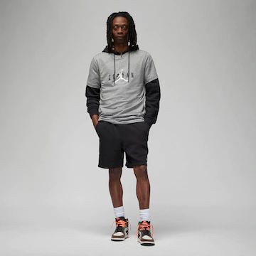 Shorts Jordan Essential Fleece Preto - Mstock Store