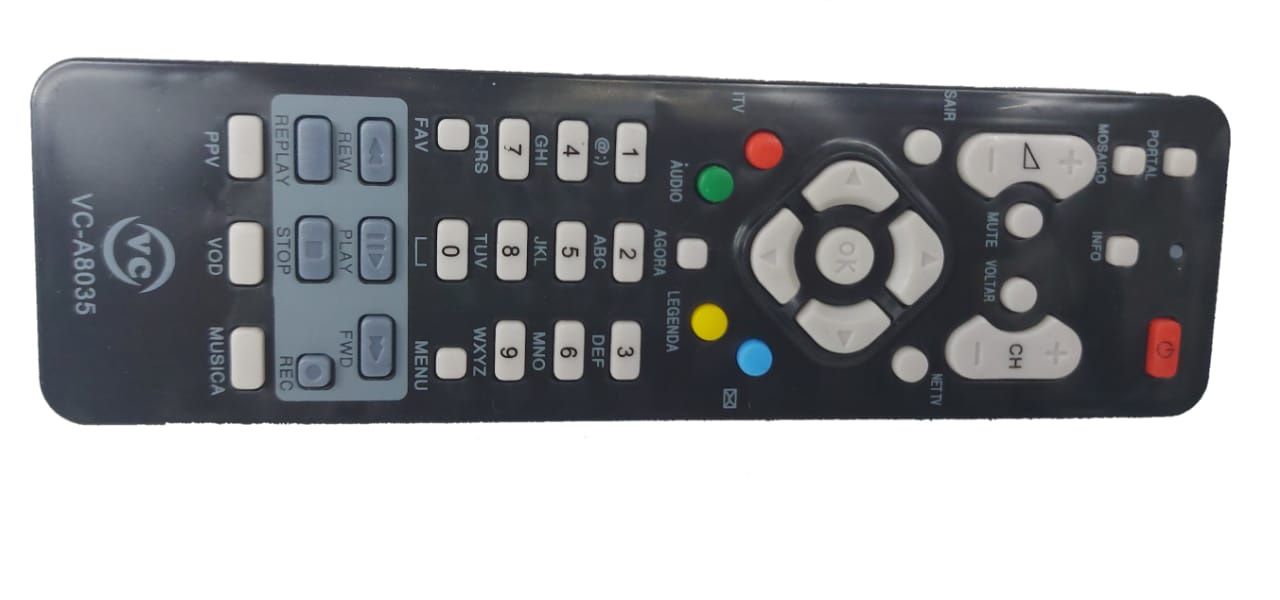 Controle Remoto Compatível Receptor Net Tv Digital - Loja Coisaria ...
