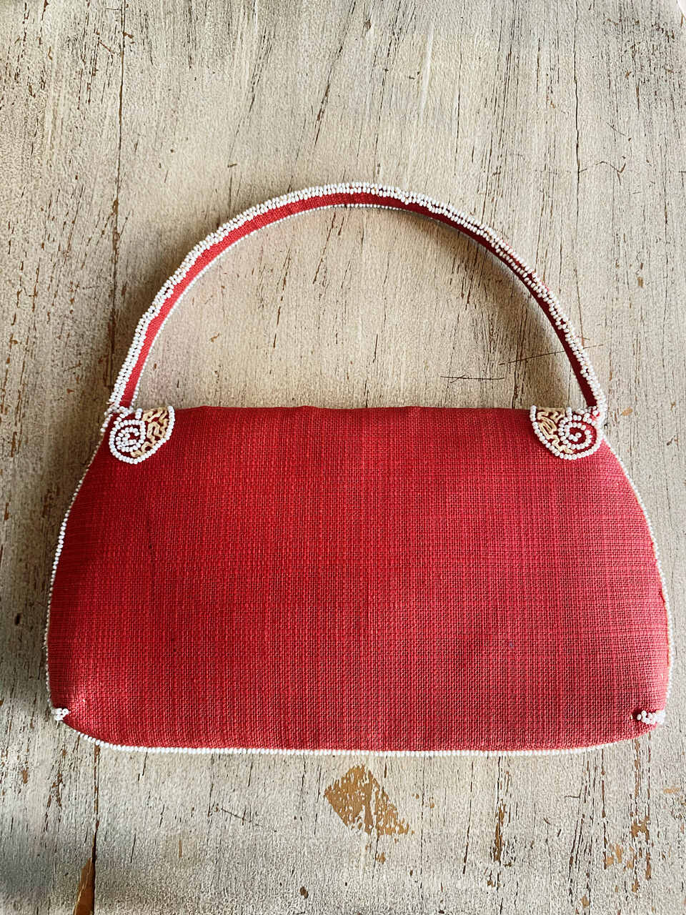 Bolsa Clutch Vermelha Bordada (P) - luzdavillashop Bolsa Clutch Vermelha Bordada (P) - luzdavillashop
