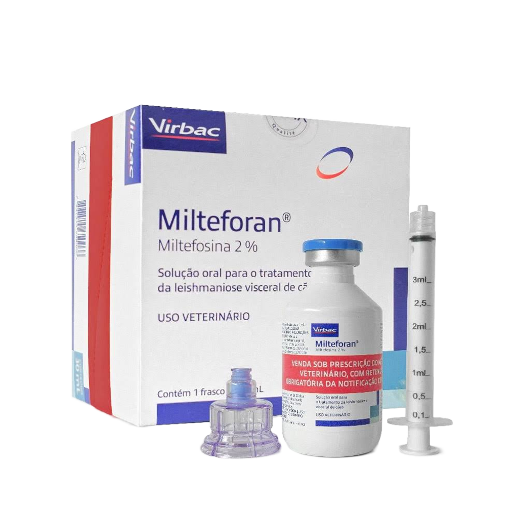 Milteforan Virbac 60 ml Original - Prime Vet | Medicamentos e Produtos ...