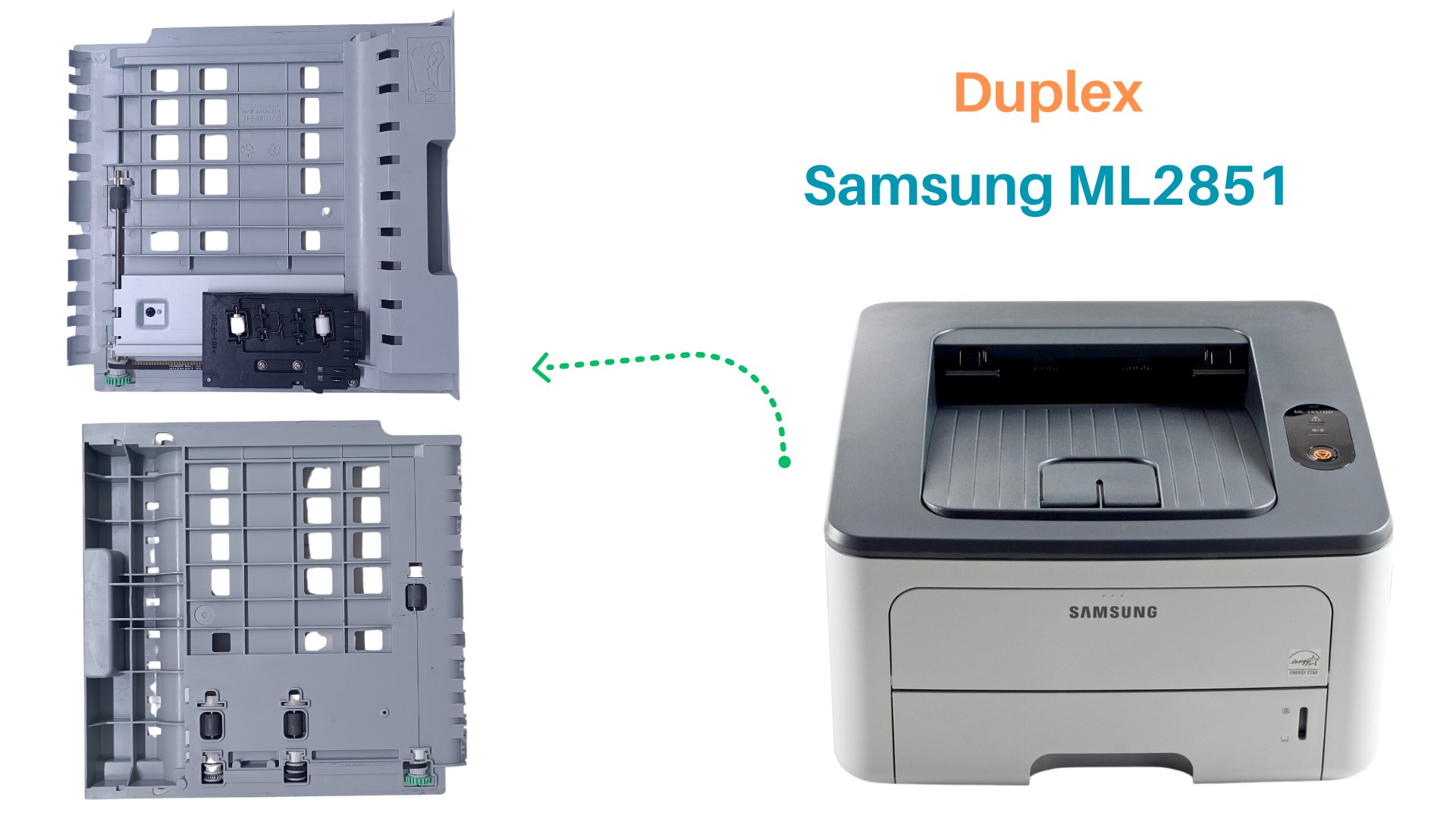 MODULO DUPLEX SAMSUNG ML2851 - lojaimprexcopy.com.br