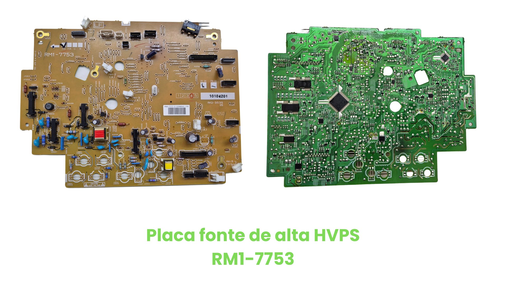 PLACA FONTE DE ALTA HP LASERJET COLOR CP1025 RM1-7753 - lojaimprexcopy ...