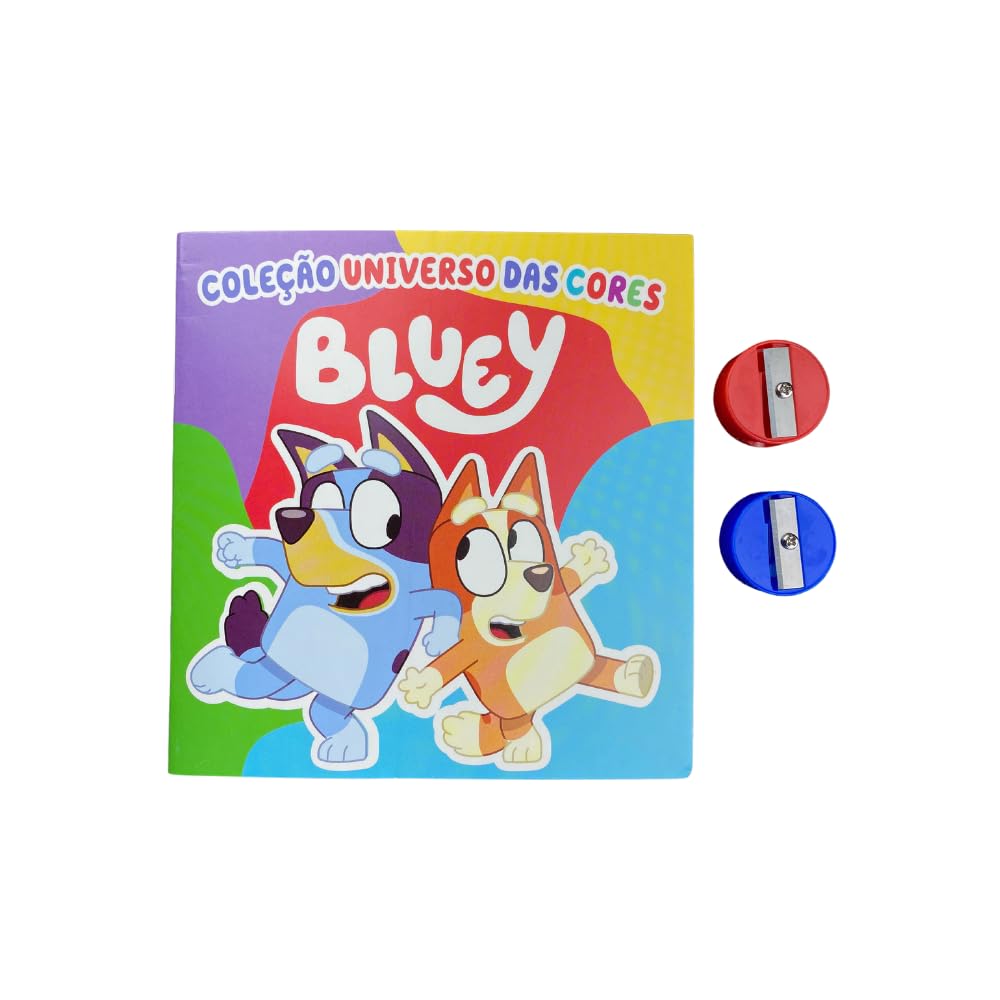 COLECAO UNIVERSO DAS CORES BLUEY - KIT COLORIR - lojaimprexcopy.com.br