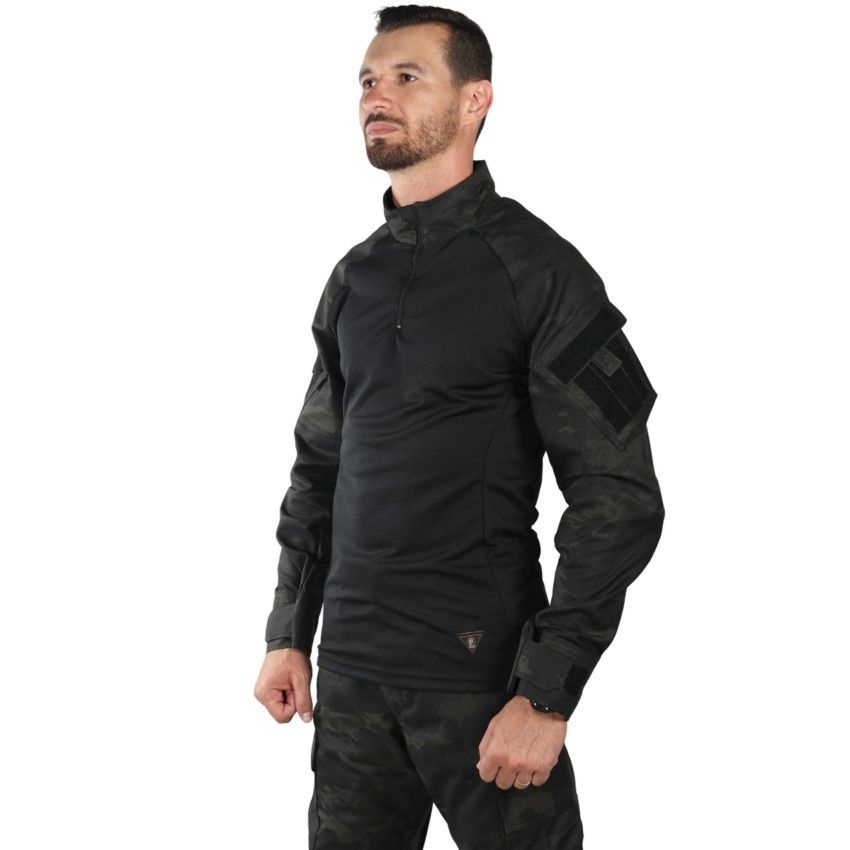 Combat Shirt Multicam Black Bélica - Atacado Aventura