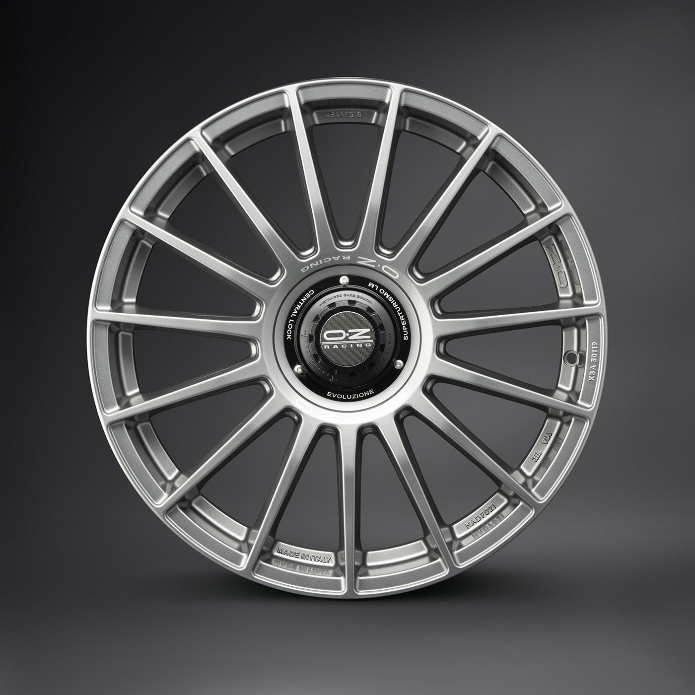 Centercap Centerlock para OZ Superturismo LM - 19x8,5 Matt Graphite ...