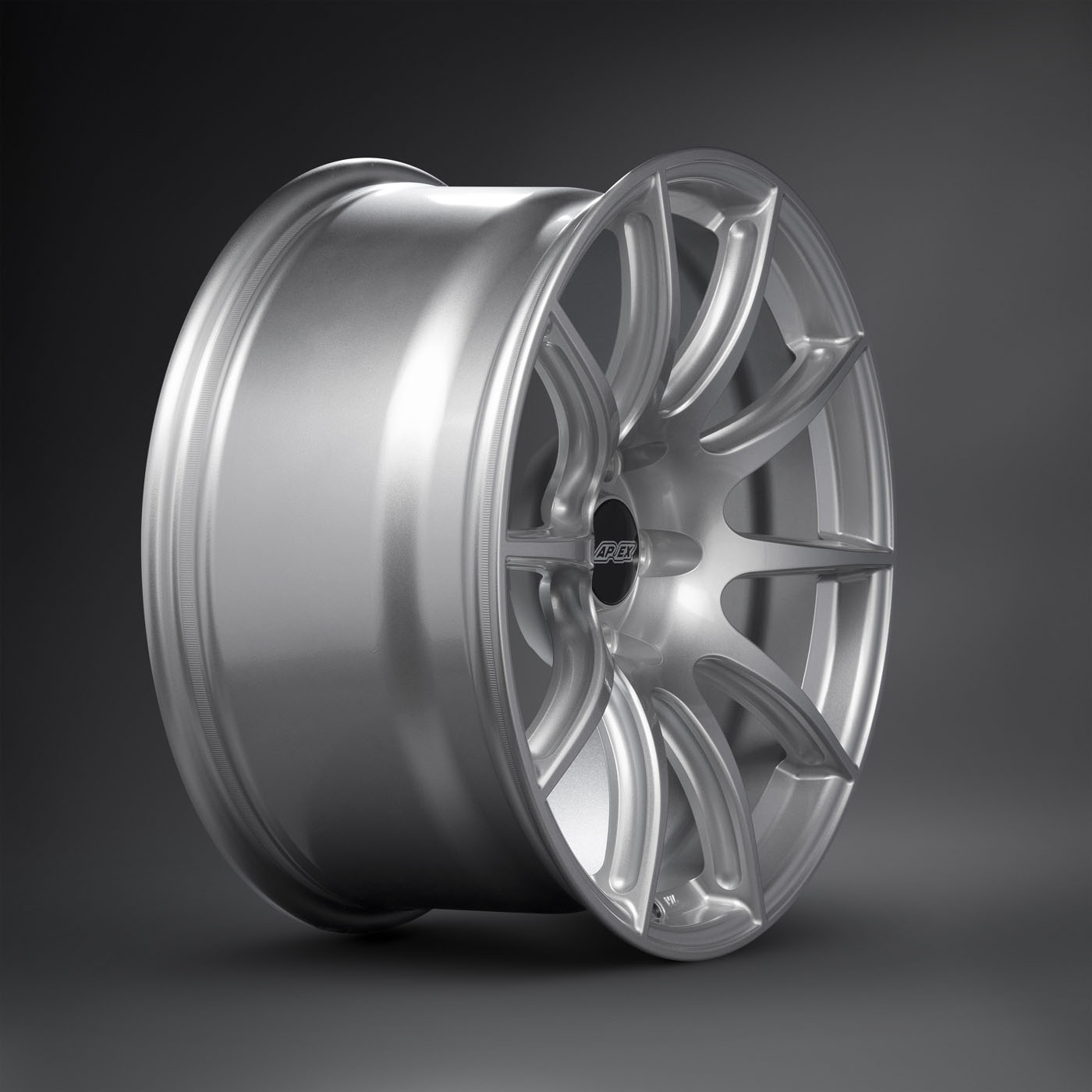 Rodas Esportivas APEX SM-10 Race Silver 5x112 19x9 ET28 - 19x10 ET38 ...