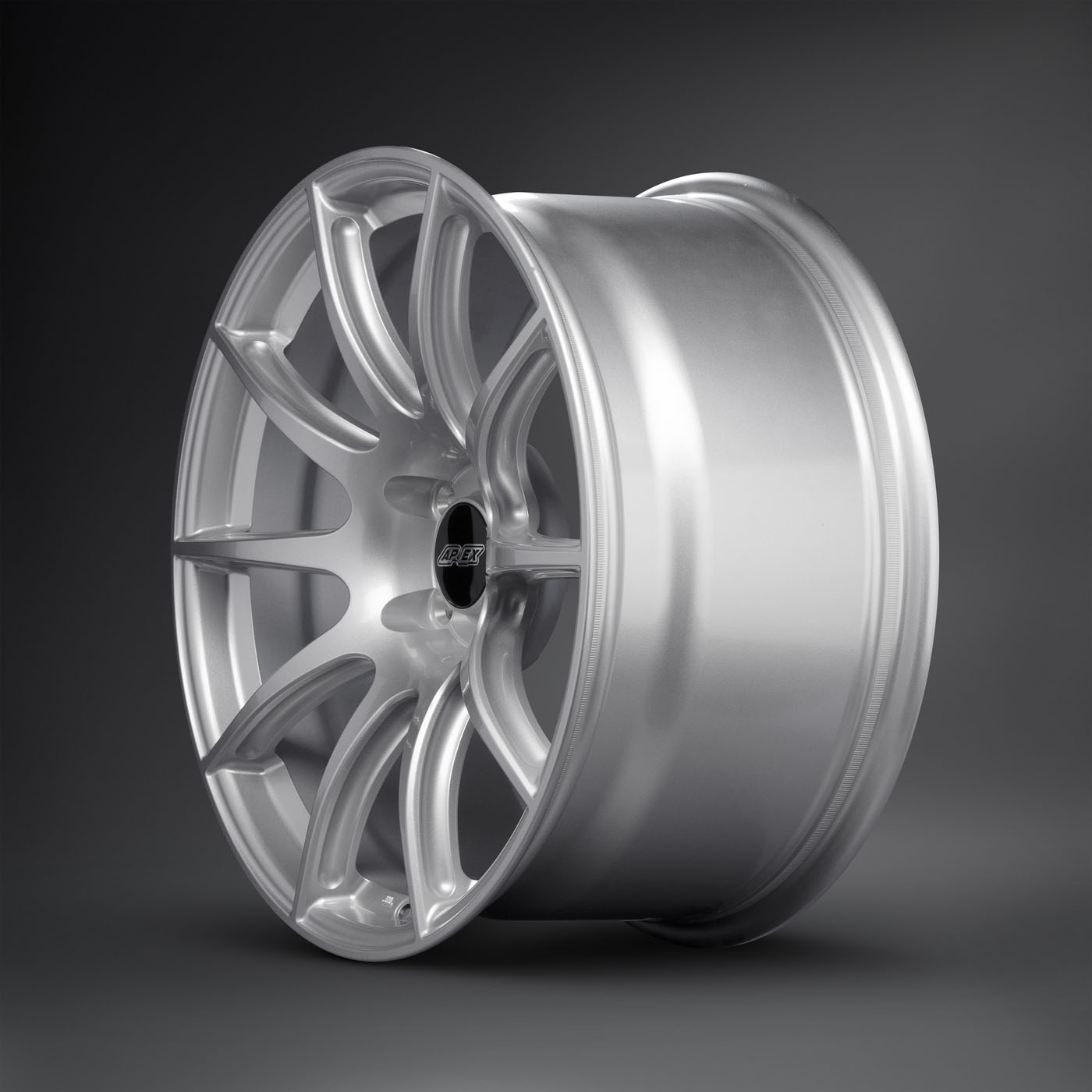 Rodas Esportivas APEX SM-10 Race Silver 5x112 19x9 ET28 - 19x10 ET38 ...