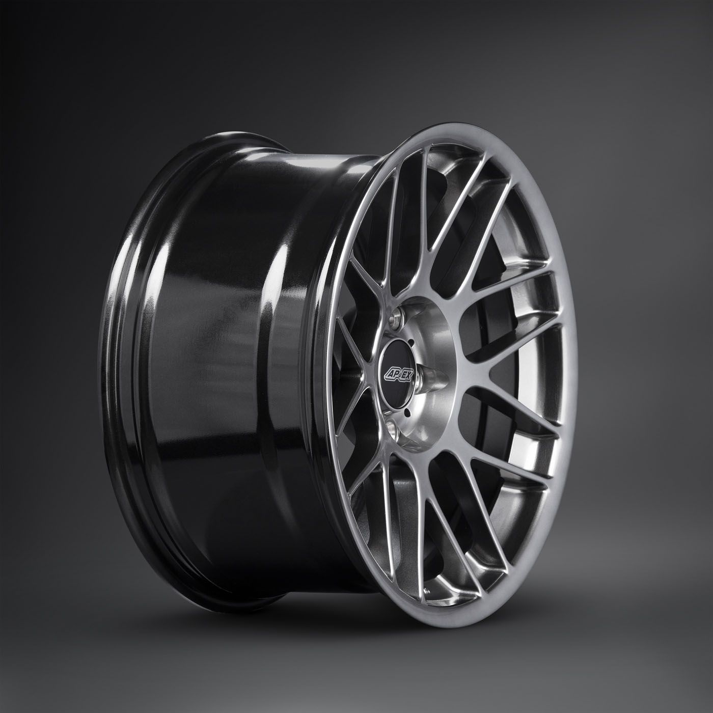 Rodas Esportivas APEX ARC-8 Hyper Black 5x120 18x8,5 ET38 - 18x9,5 ET22 ...