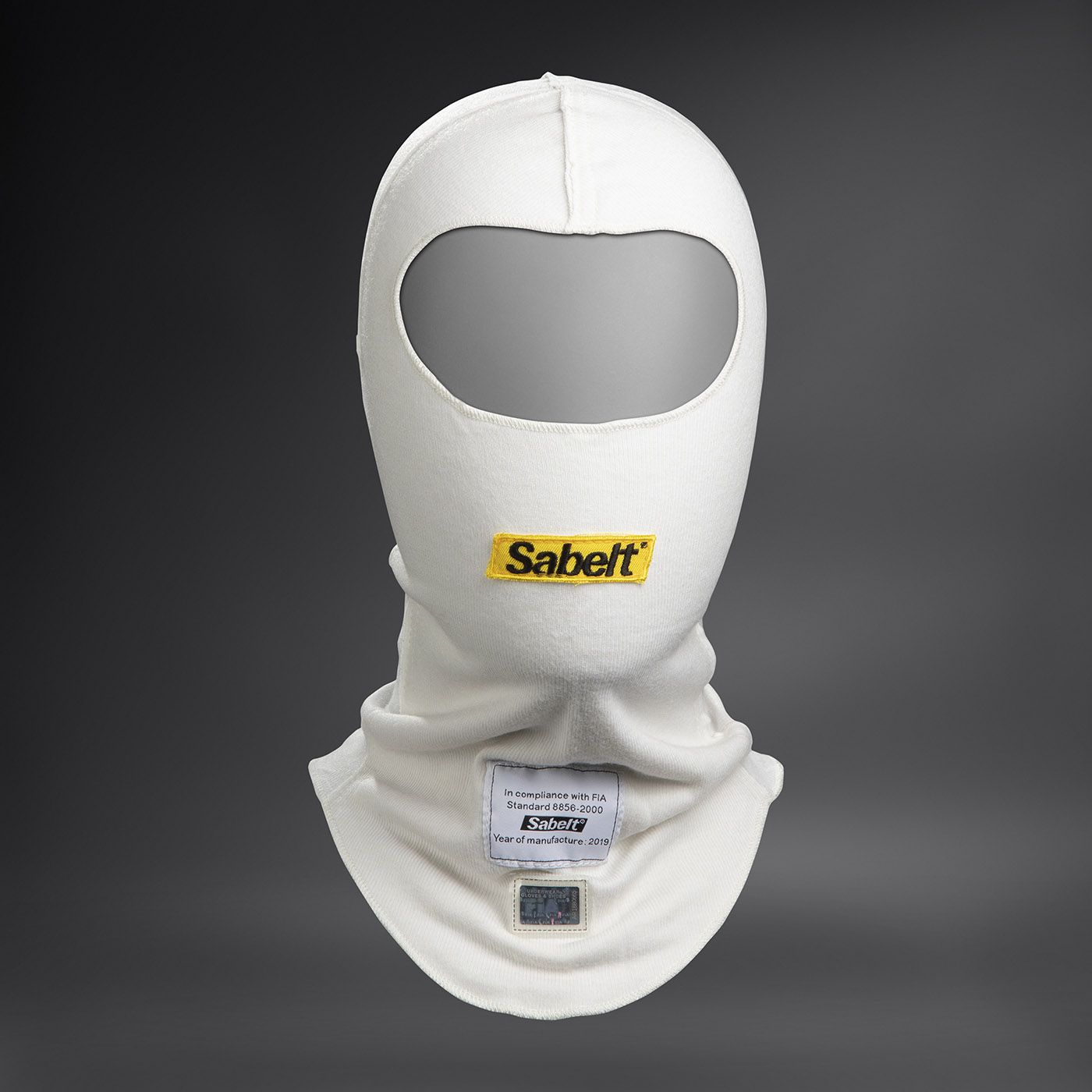 Sabelt - Balaclava Branca UI100 - FIA 8856-2000 - GPParts - Comércio e ...
