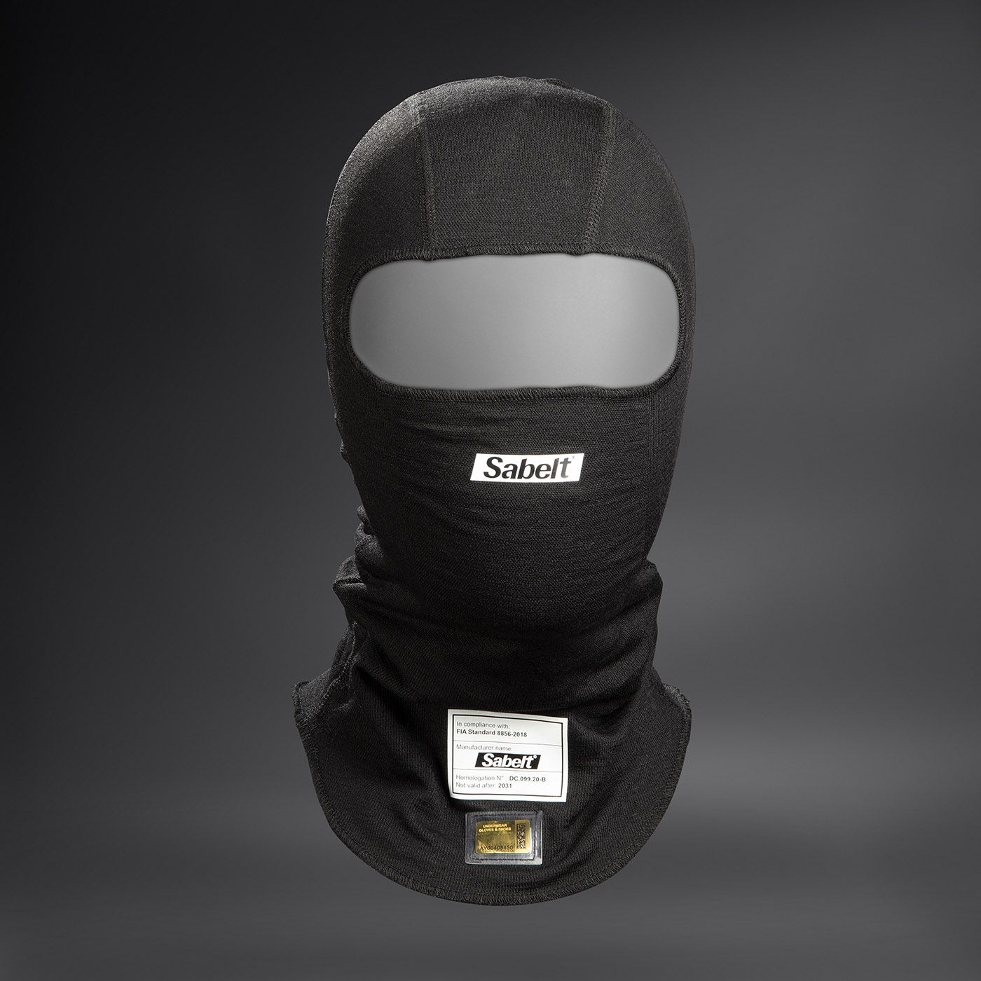 Sabelt - Balaclava Preto UI600 - FIA 8856-2000 - GPParts - Comércio e ...