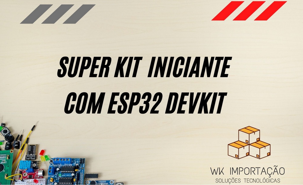 KIT ESP32 Devkit S1 - ARDUCORE - Robótica Educacional arduino