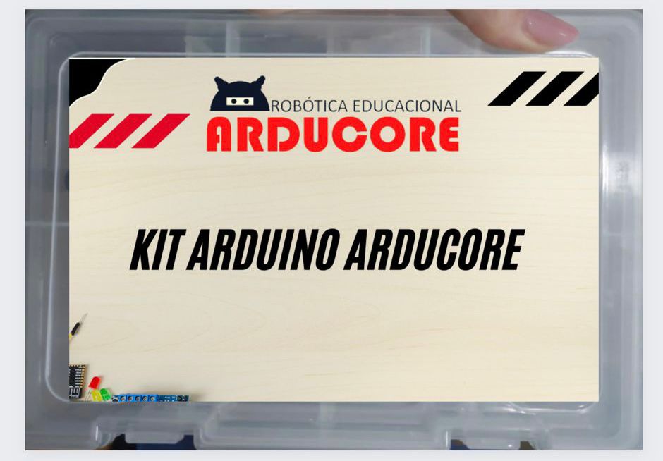 Kit Arduino Leonardo IntermediÁrio Arducore Robótica Educacional