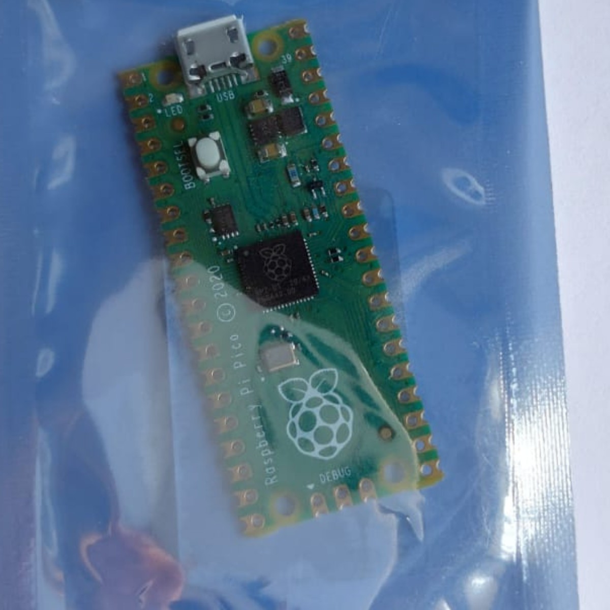RASPBERRY PI PICO RP2040 DUAL-CORE ARM CORTEX M0+ - SEM BARRA DE PINOS ...