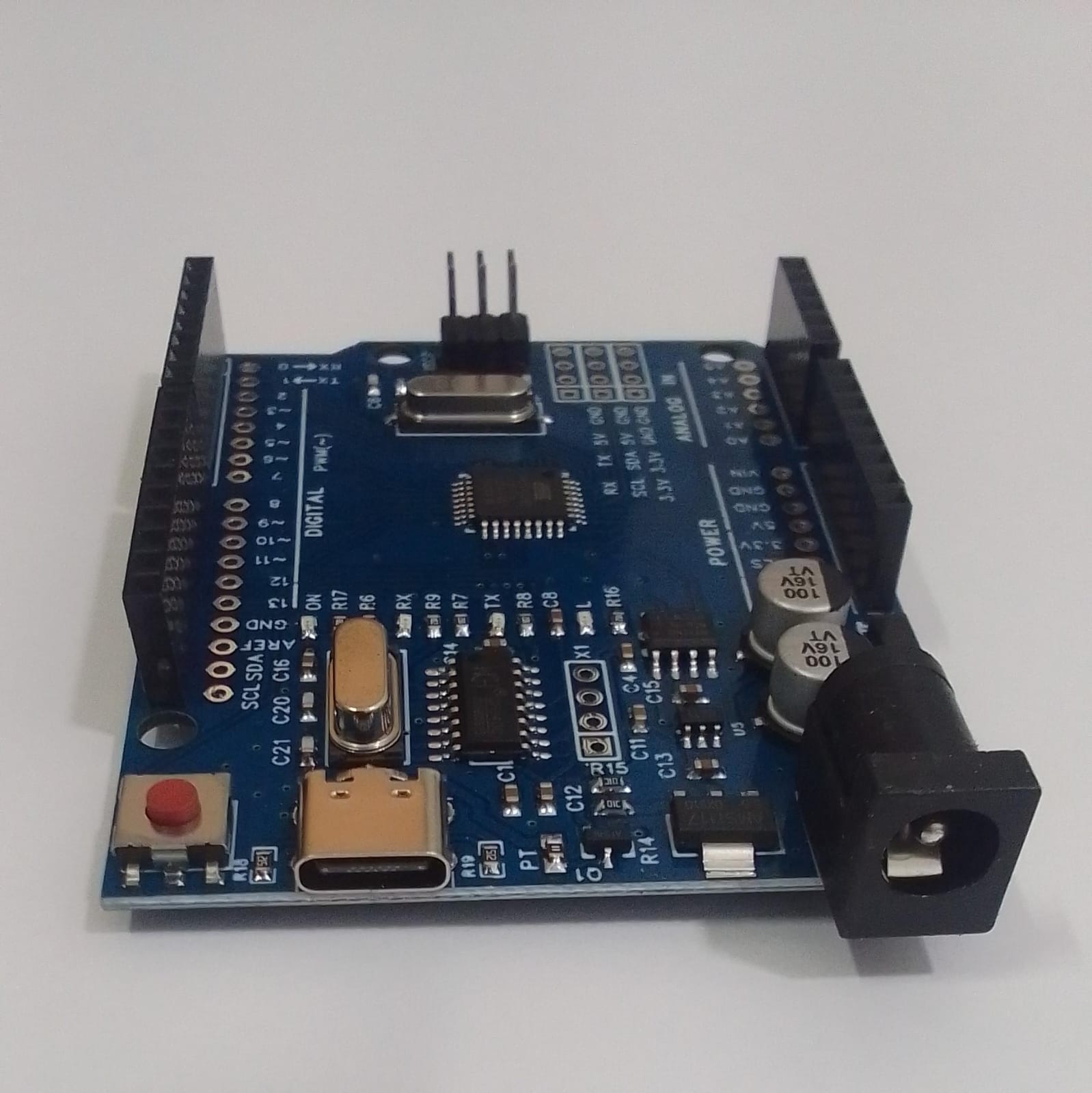 placa uno ch340 com entrada tipo c - ARDUCORE - Robótica Educacional arduino