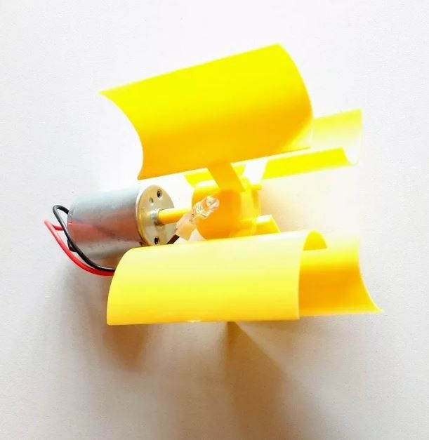 Mini Turbina Eólica Gerador com Led - ARDUCORE - Robótica Educacional ...