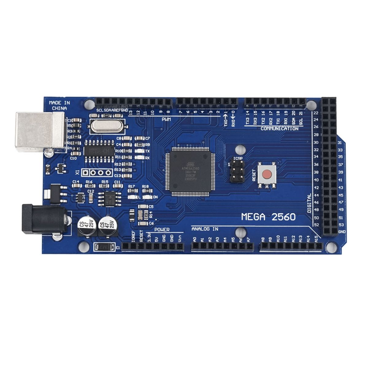 ARDUINO MEGA CH340 + CABO USB - ARDUCORE - Robótica Educacional arduino