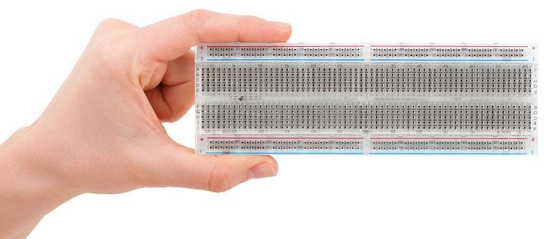 PROTOBOARD CRISTAL (TRANSPARENTE) 830 PONTOS - ARDUCORE - Robótica ...