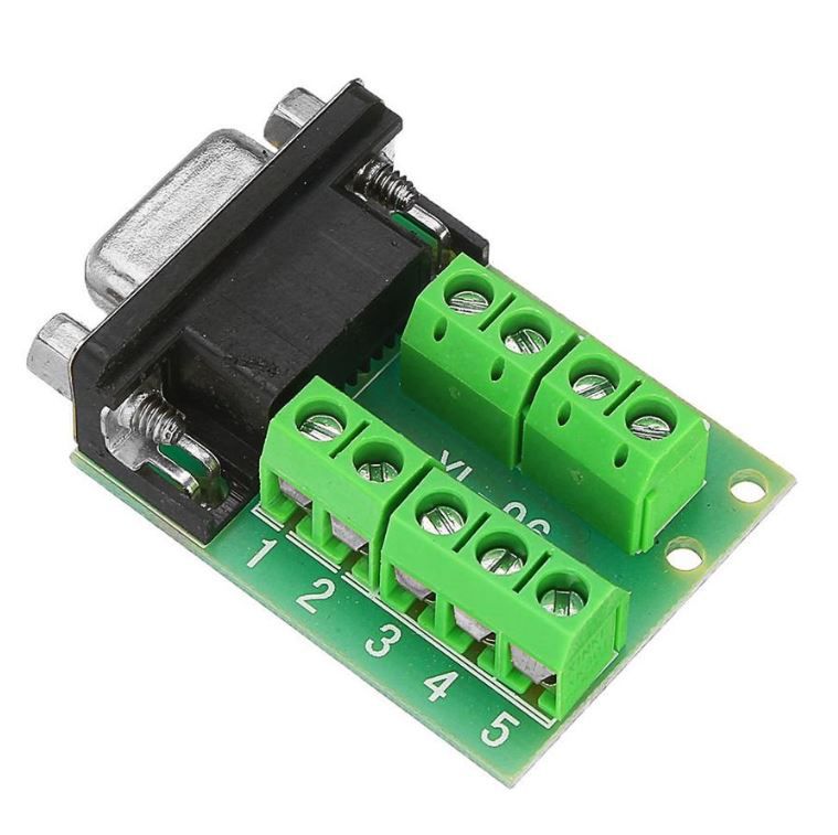 MODULO ADAPTADOR DB9 SERIAL RS232 FEMEA PARA BORNE KRE - ARDUCORE - Robótica Educacional arduino