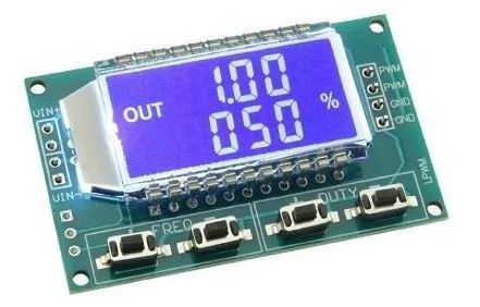 GERADOR DE SINAL PWM COM DISPLAY LCD E FREQUÊNCIA AJUSTÁVEL - 1HZ ...