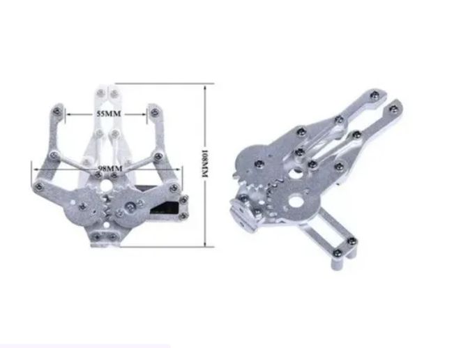 GARRA ROBOTICA METALICA Para SERVO MG995 MG996 - ARDUCORE - Robótica ... GARRA ROBOTICA METALICA Para SERVO MG995 MG996 - ARDUCORE - Robótica ...