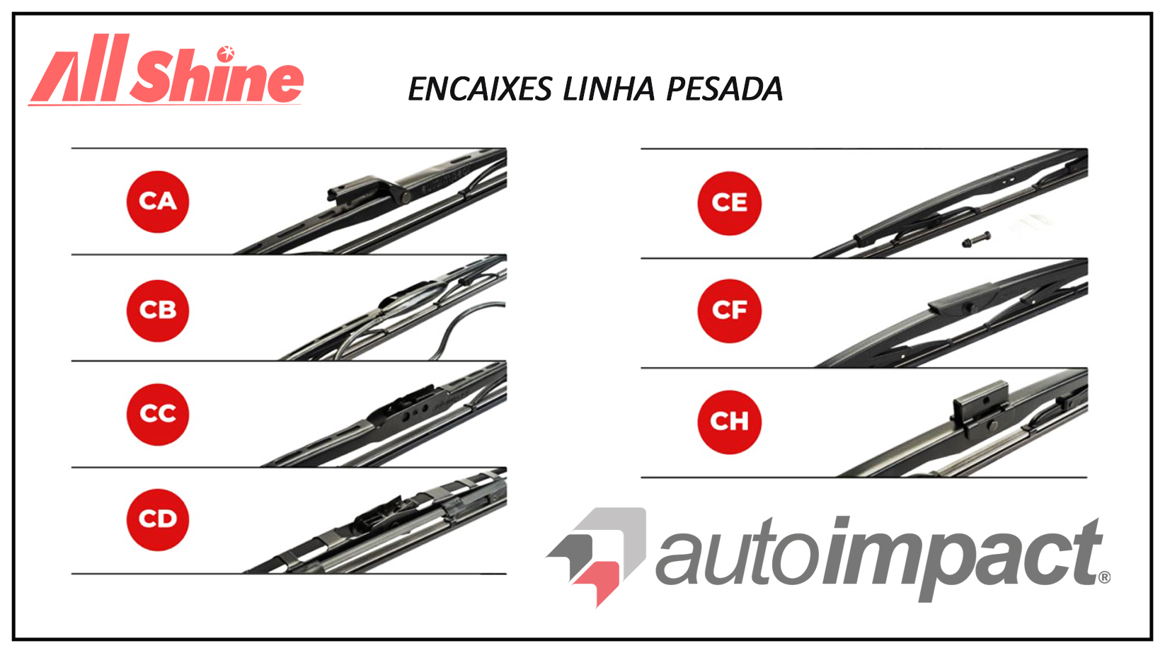 WCC26 - PALHETA AUTOIMPACT LINHA PESADA - 26 POLEGADAS - All Shine