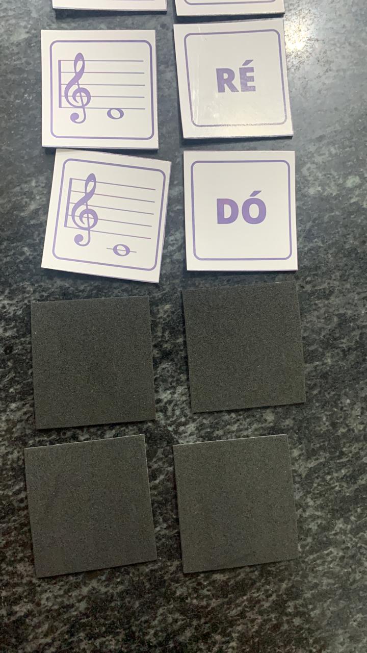 JOGO DE MEMÓRIA – NOTAS MUSICAIS CLAVE DE SOL - Recanto Musical