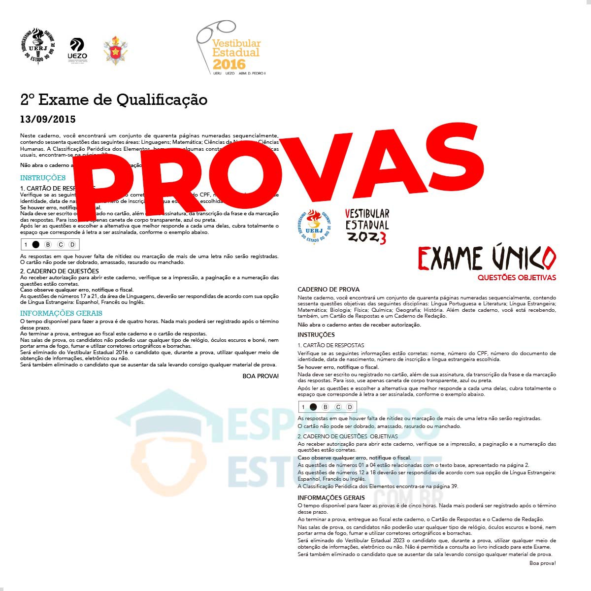 Prova Uerj 2023 Pdf - FDPLEARN