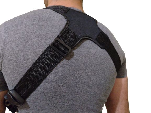 Coldre Axilar Velado, Para Revolver 2 Polegadas. - Sr. Coldres