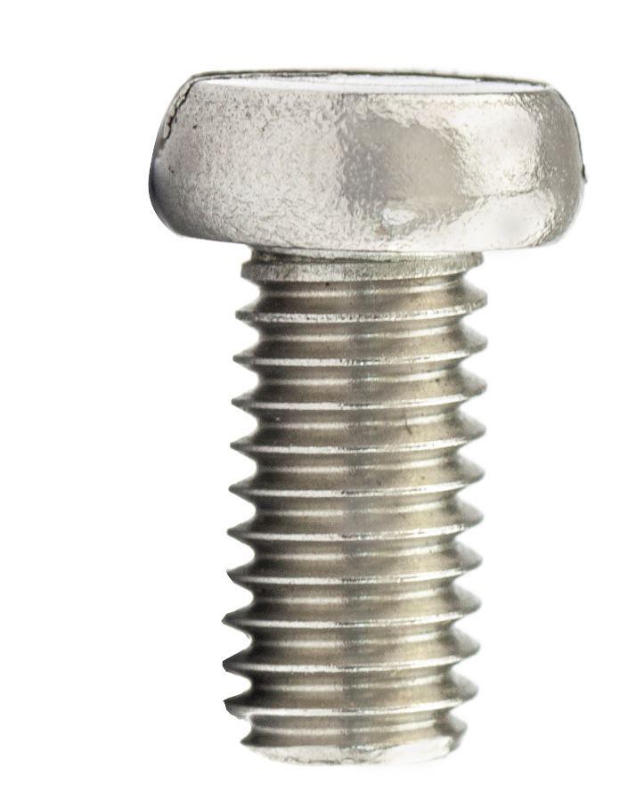 Parafuso Rosca Máquina Cilíndrica M4 X 6 Inox (Embalagem 50 peças ...