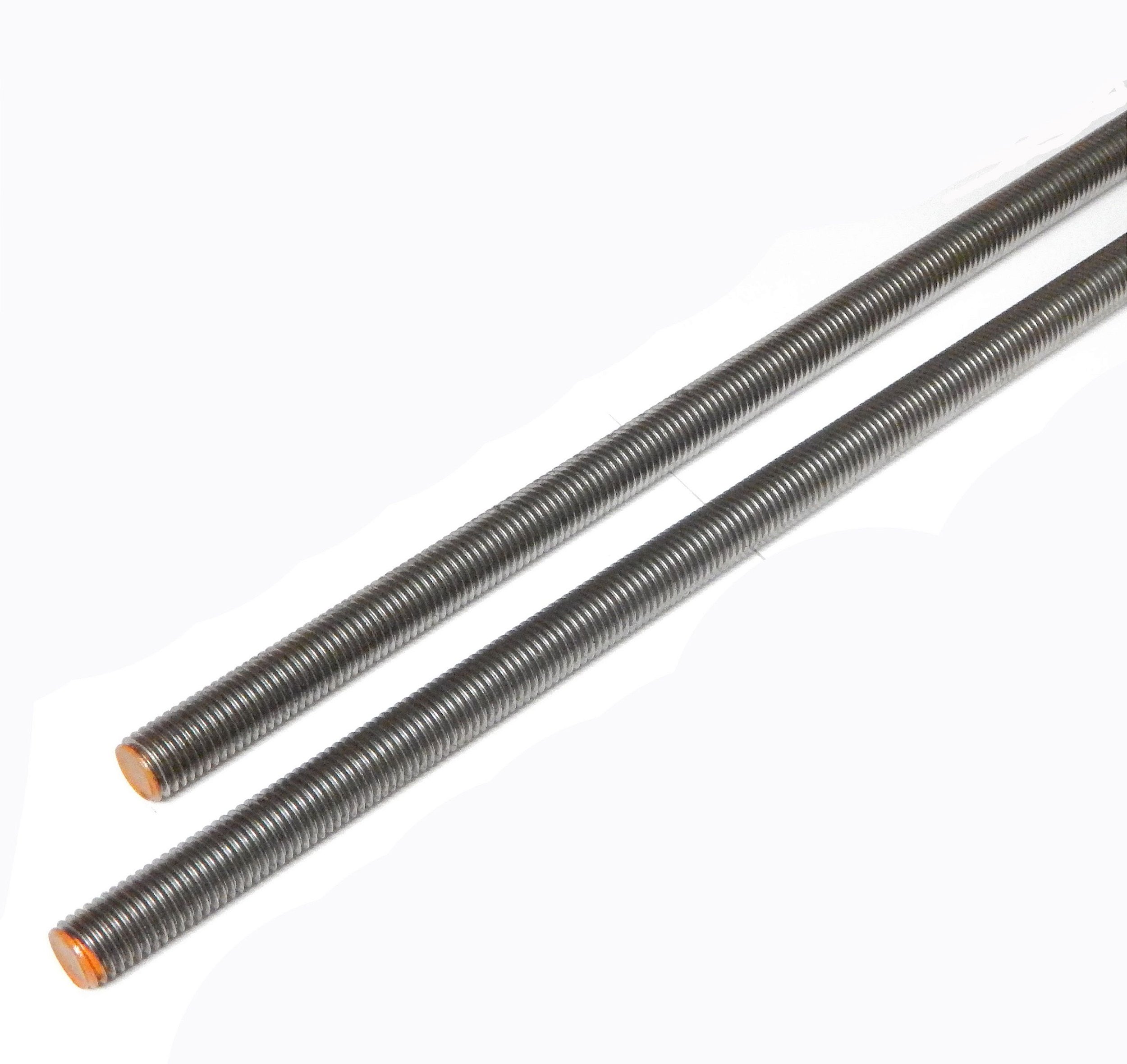 LUTEC | Barra Roscada M20 x 1 Metro - Aço SAE 1045 - LUTEC Parafusos e ...