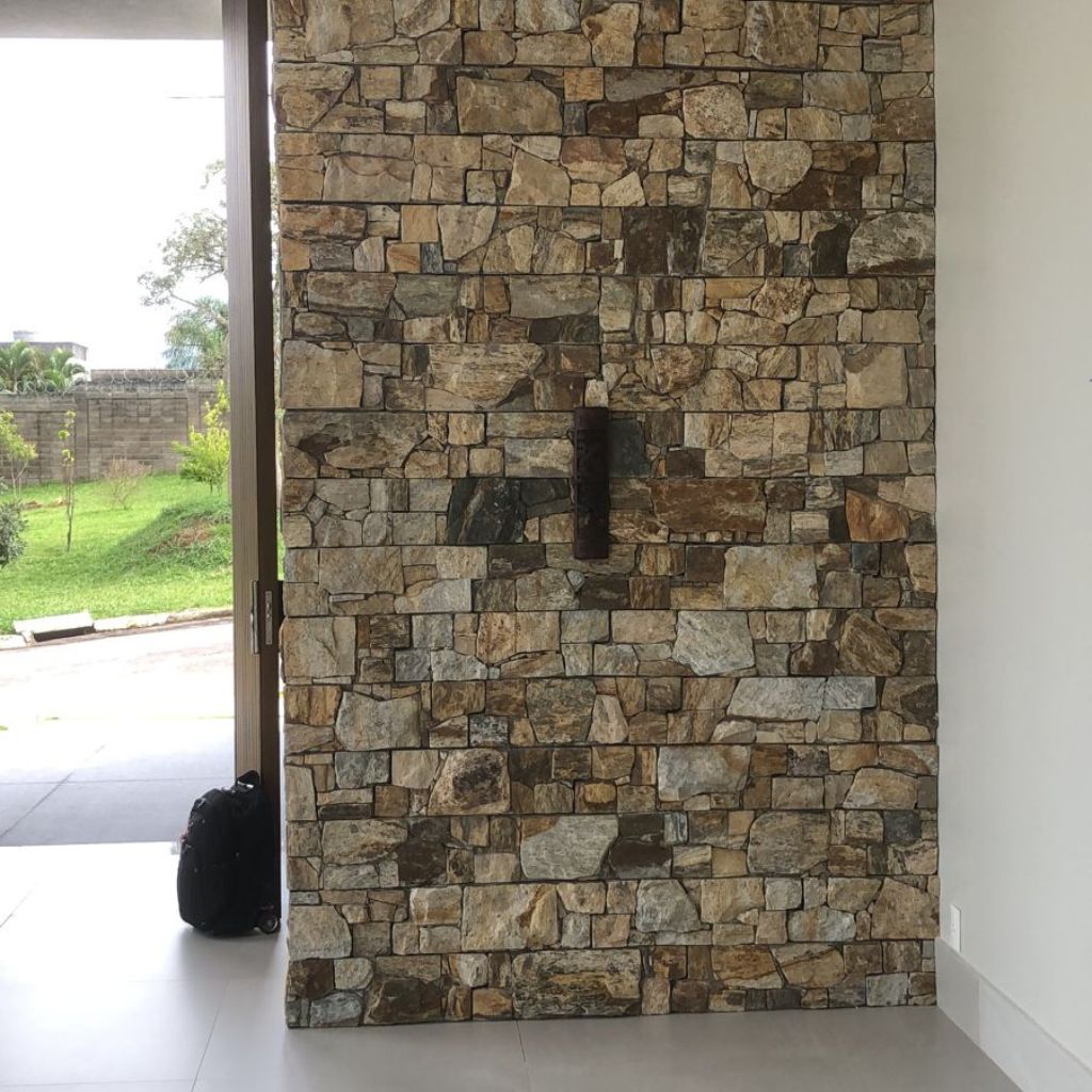 Pedra Espanha Firewood - Mosaico e Arte