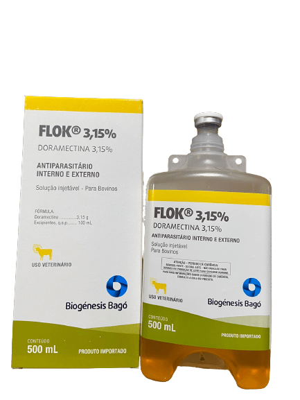 Flok 3,15% 500mL - Biogenesis Bago - Agrocampo Giordani: Produtos Veterinários e Agropecuários