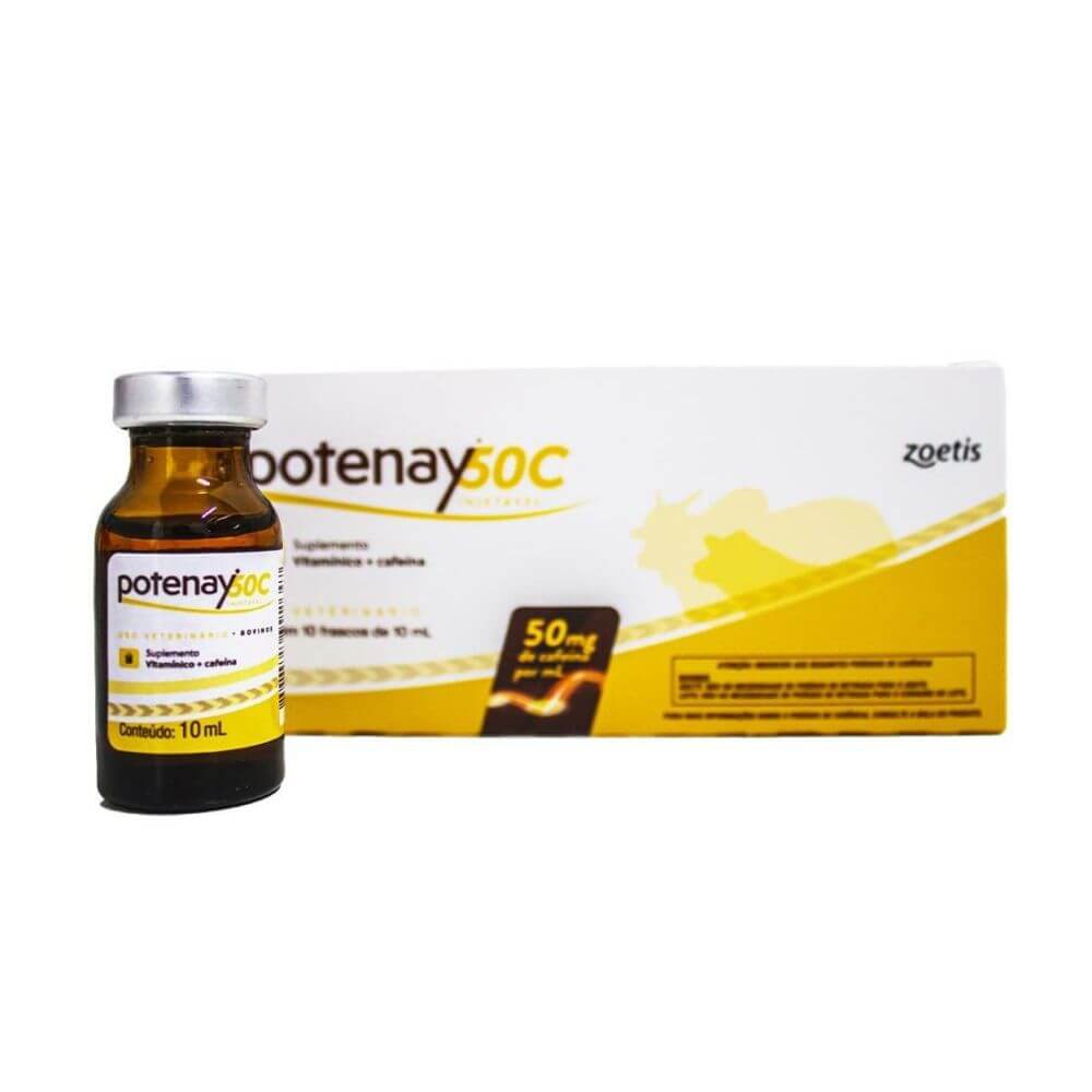 Potenay Injetavel 50C 10mL (unidade) - Zoetis - Agrocampo Giordani ...