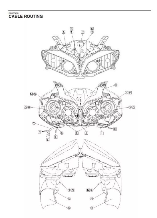 Manual De Serviço Yamaha Yzf R1 2007 - Mecanicando