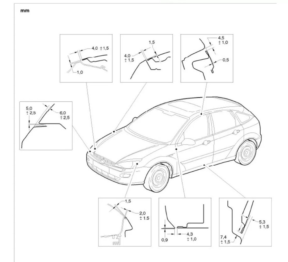 Manual De Serviço Ford Focus Zetec Duratec Rocam - Mk1 e Mk1,5 ...