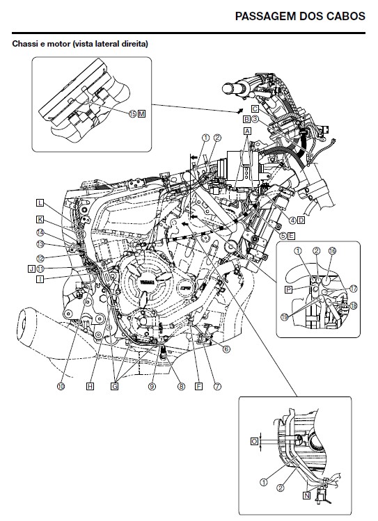 Manual De Serviço Yamaha MT-07 MT07 ABS 2019 - Mecanicando