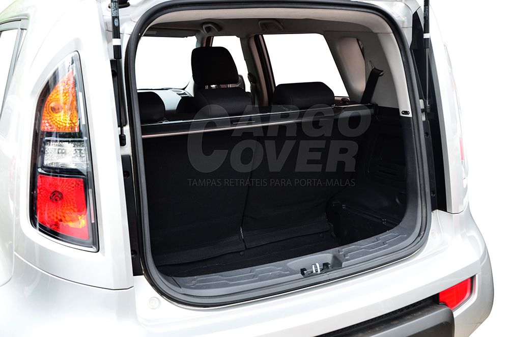 Kia SOUL - Tampa Retrátil do porta-malas (preta) - até modelo 2011 ...